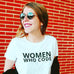"Women Who Code" empowering t-shirt | DevHero